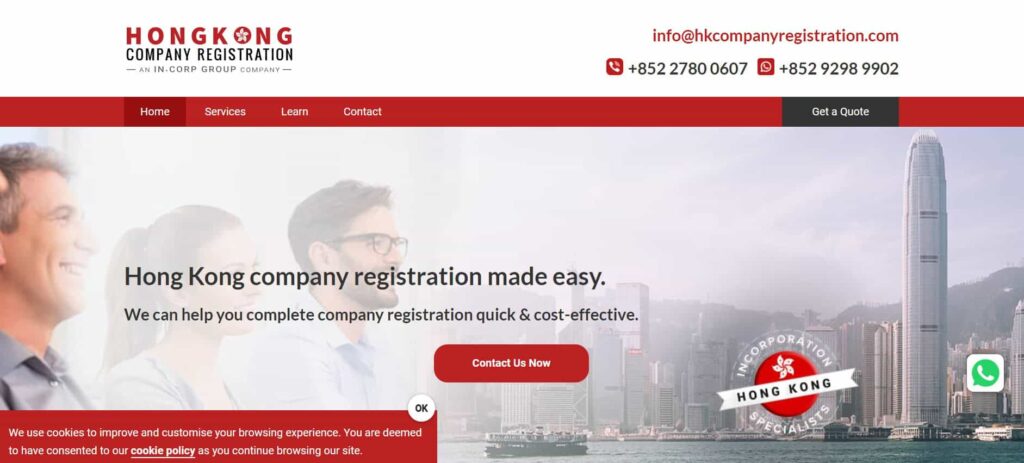 The 13 Best Company Registration Firms in Hong Kong [2026 ]